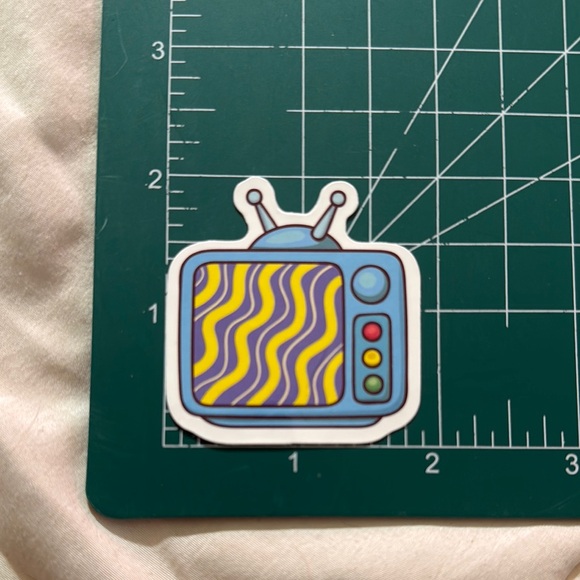 Design | Retro Tv Sticker | Poshmark